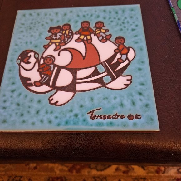 Cleo Teissedre | Accents | Vintage Cleo Teissedre Ceramic Tile Wall Art ...